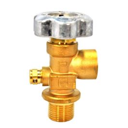 Sherwood Specialty Brass Diaphragm Packless Valve, 3 ⁄4"-16 UNF Inlet ...