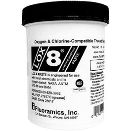 9722152 Fluoramics LOX-8 Paste Thread Sealant, 1 lb.