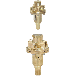 RegO HD Brass Final Line Pressure Regulator, 5-55 PSIG, 1/2" NPT