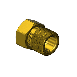 Brass CGA 346 Outlet Adapter - Air