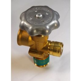 CGA 510 Valve; 435-480 PSI PRD, CG-7, CGA TB_27 Compliant;W/DT