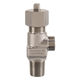 5983L-350 Stainless Steel Packed Valve, CGA 350 Outlet