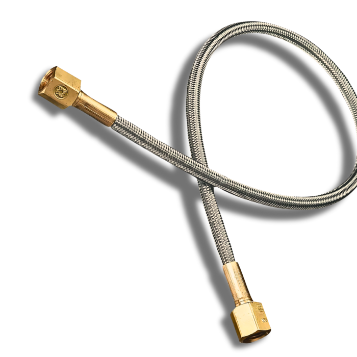 Flexible Stainless Steel Pigtail, 24" Length